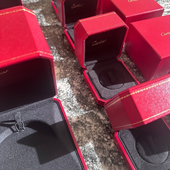 Cartier | Other | Authentic Cartier Jewelry Holders And Boxes | Poshmark
